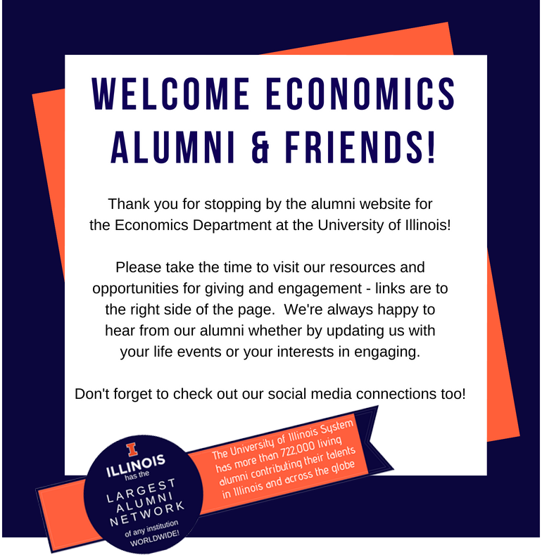 Our Alumni | Department of Economics | Illinois